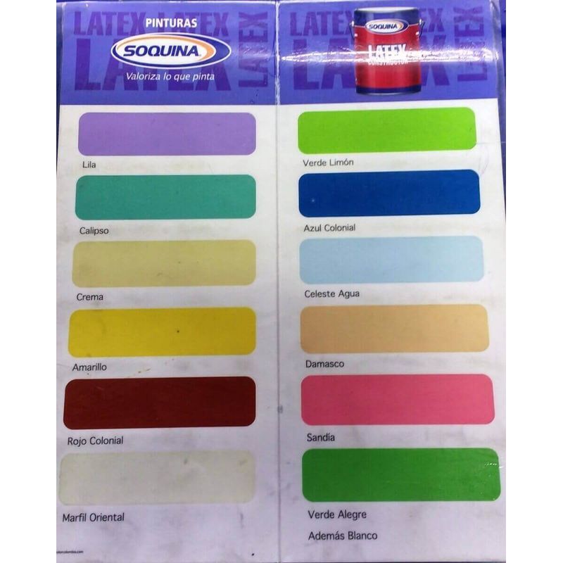 LATEX SOQUINA CONSTRUCTOR ROJO COLONIAL GL