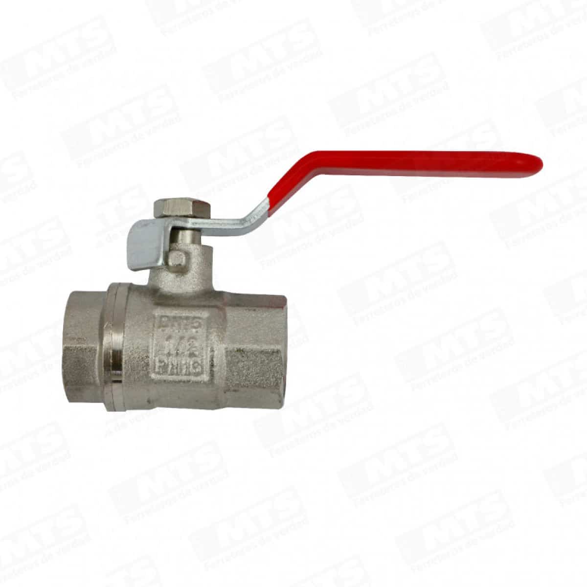 VALVULA BOLA 1/2" AGUA TAUMM