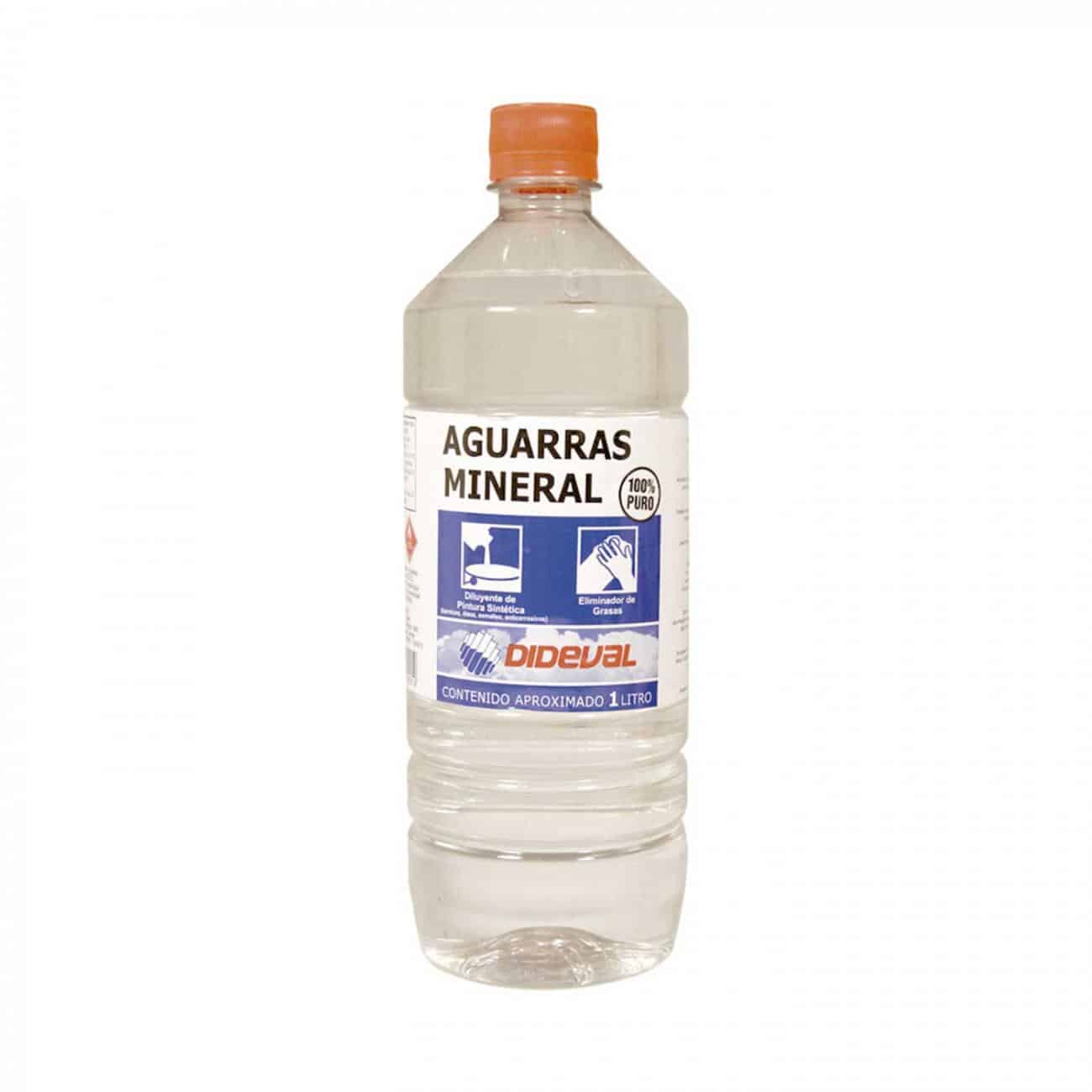 AGUARRAS MINERAL BOTELLA 1 LITRO DIDEVAL