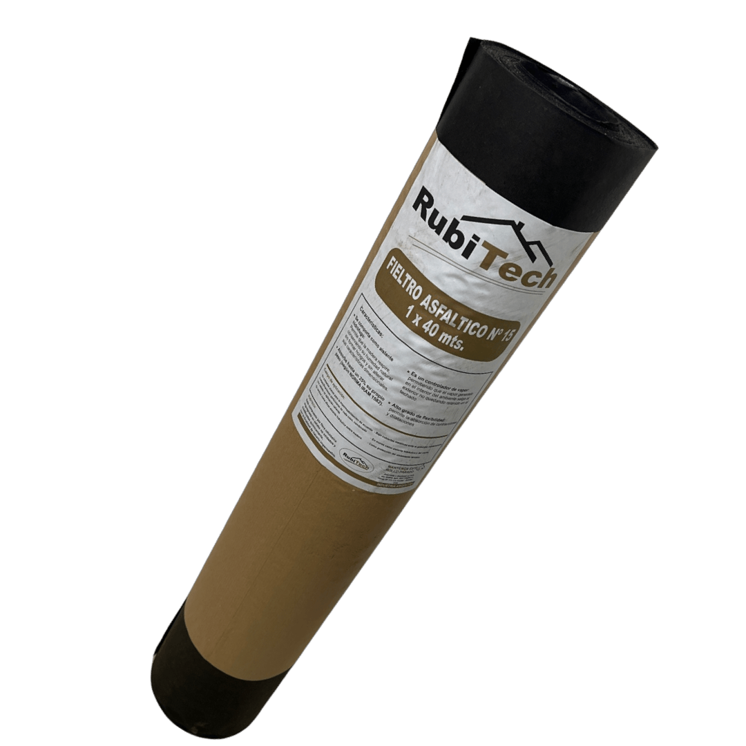 FIELTRO ASFALTICO LISO 15LB 40M2
