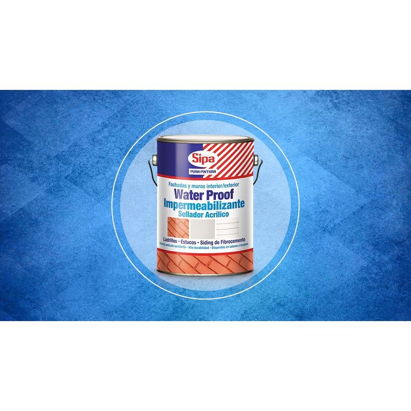 PINTURA WATERPROOF GALÓN ALERCE