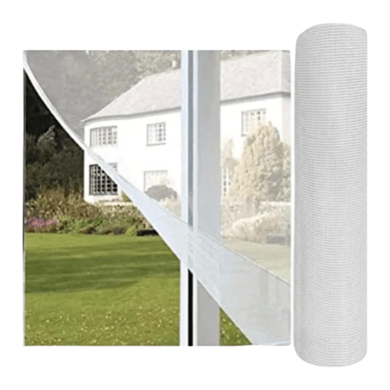 ROLLO MALLA MOSQUITERA 1.2x10MT BLANCA